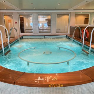 Norwegian Pearl Thermal Suite Thalassotherapy pool - Mom Off Track